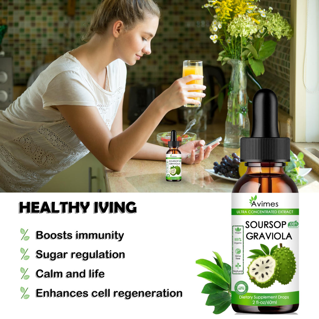Cellular health benefits of Graviola oil