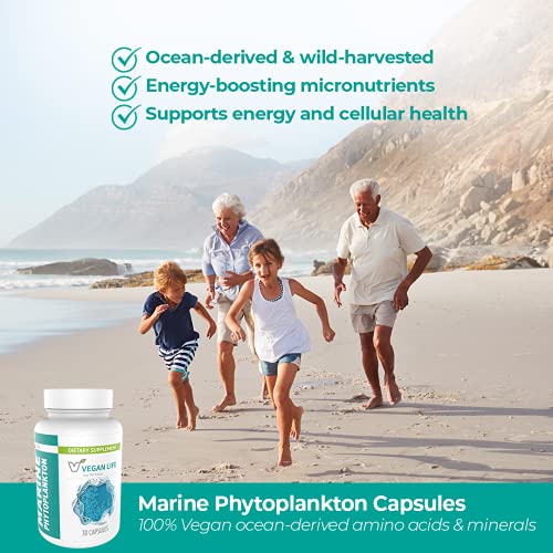 Cellular health support with phytoplankton