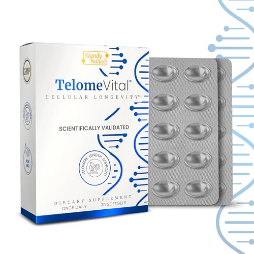 Cellular longevity support with TelomeVital