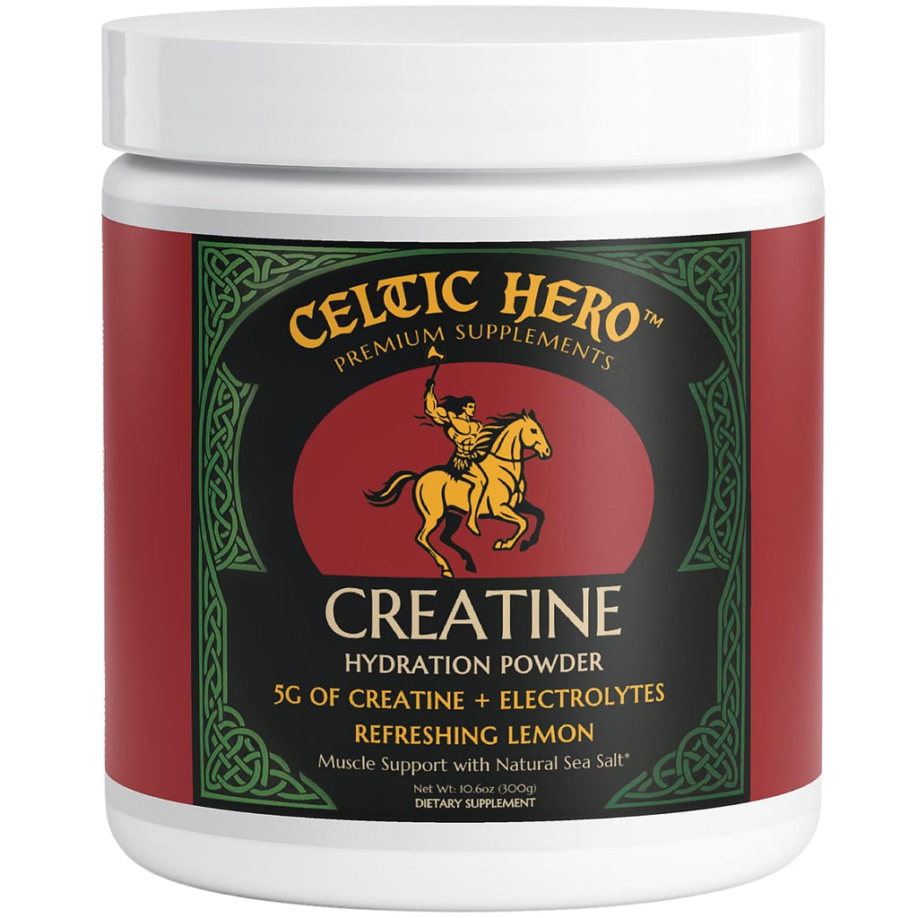 Celtic Hero creatine monohydrate powder