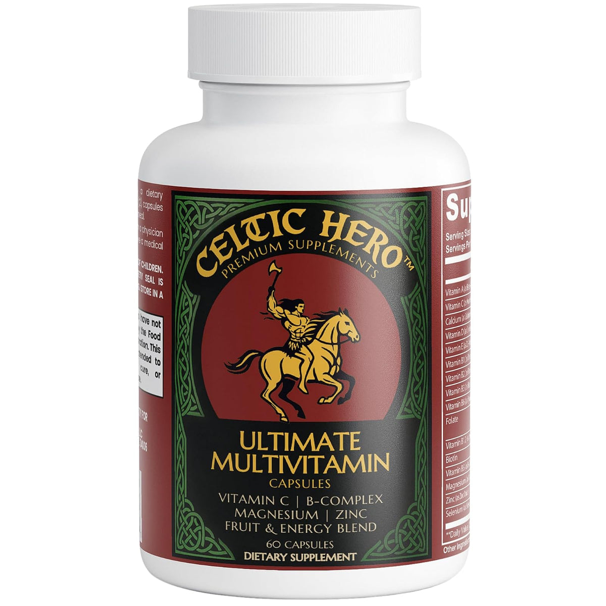 Celtic Hero men's multivitamin benefits