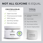 Centenarius glycine powder for muscle support