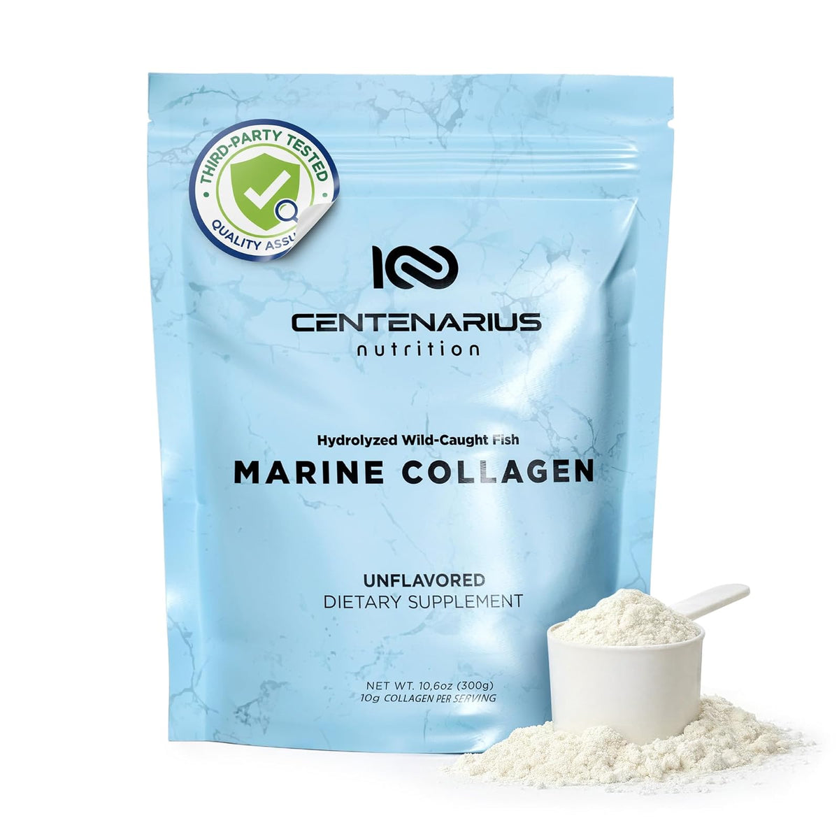Centenarius Marine Collagen Peptides powder