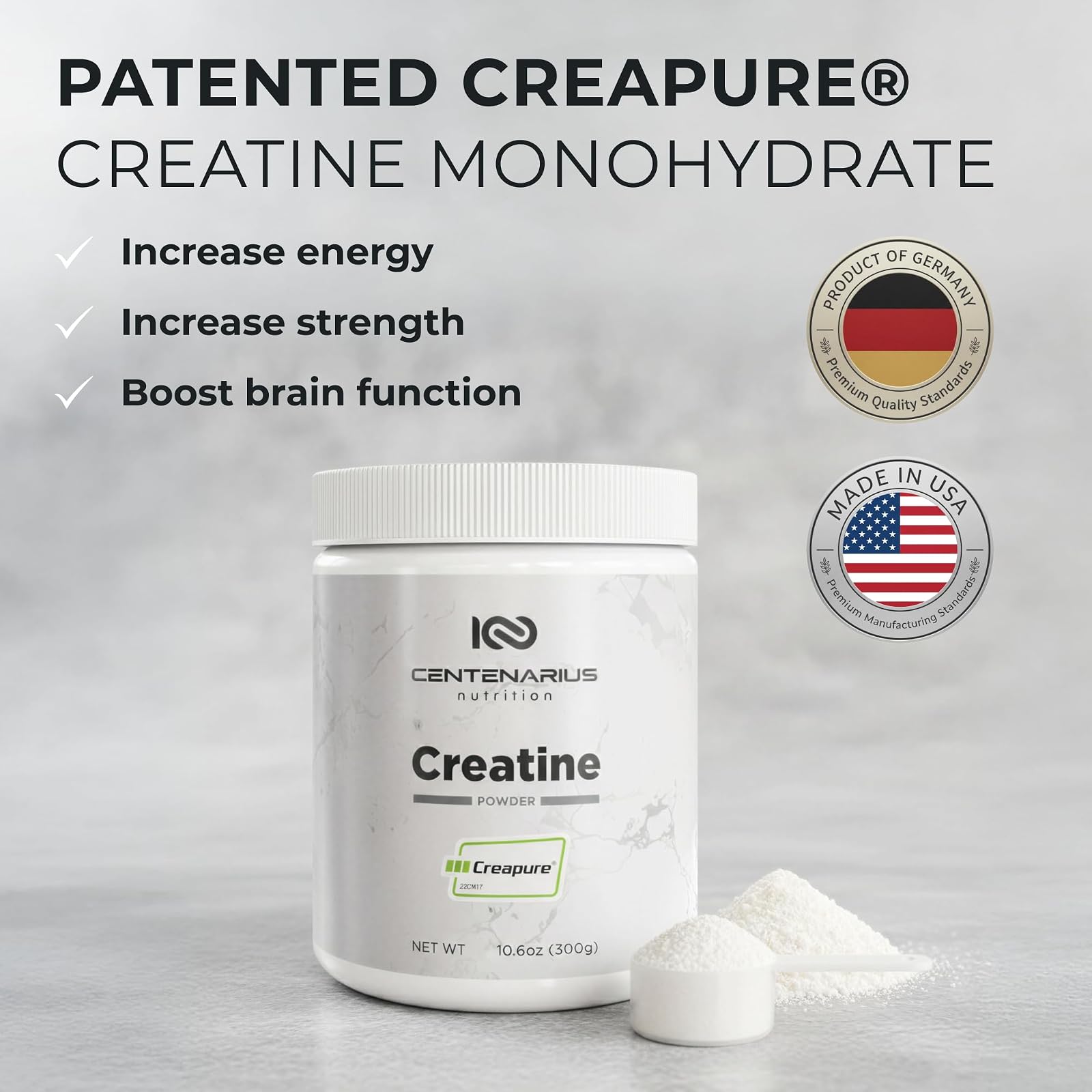 Centenarius Nutrition creatine benefits