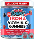 Center-Filled iron gummies for kids