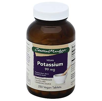 Central Market potassium supplement for health
