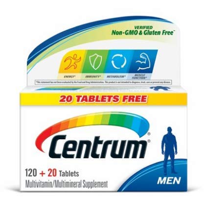 Centrum Men's blended vitamin & mineral supplements for daily health