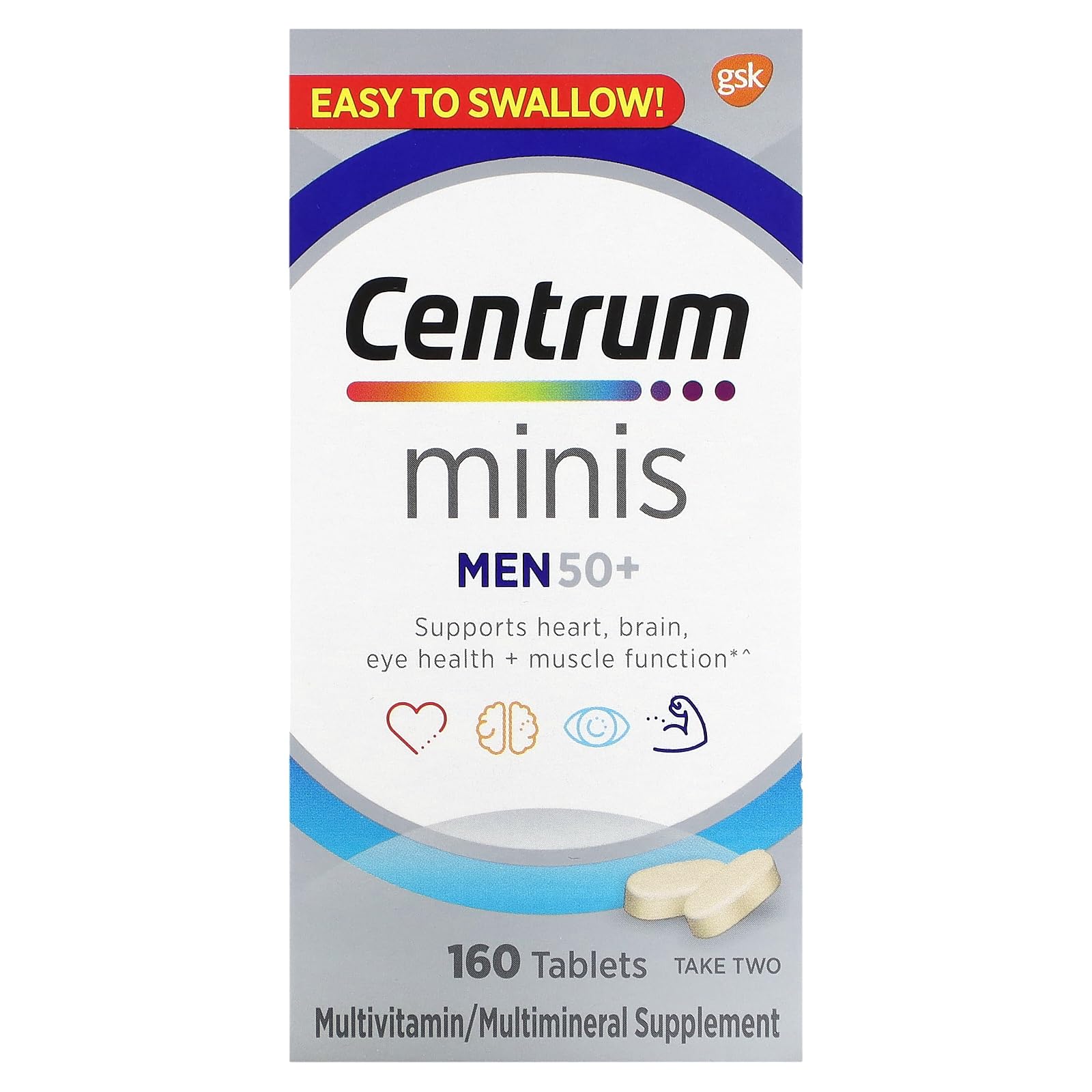 Centrum Minis Silver multivitamin for men