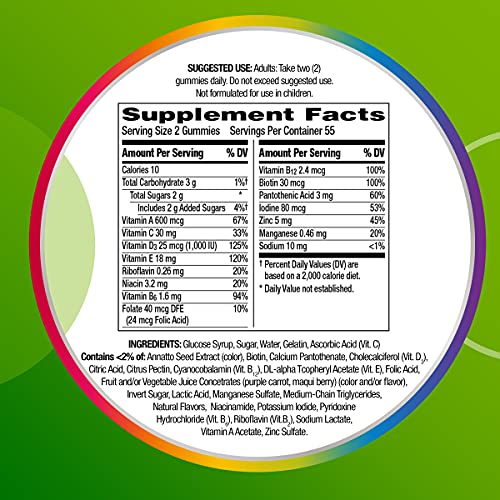 Centrum MultiGummies for vibrant living