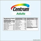 Centrum multivitamin for seniors health
