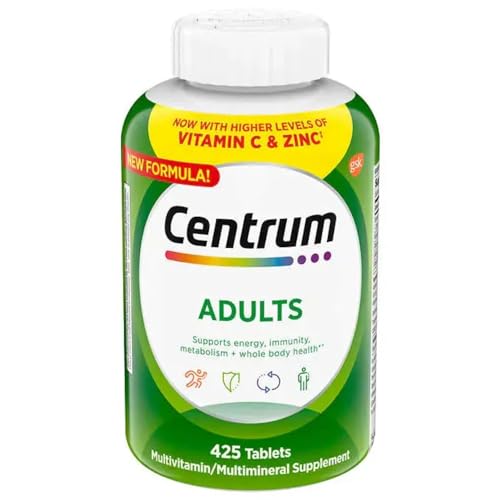Centrum multivitamins for daily health