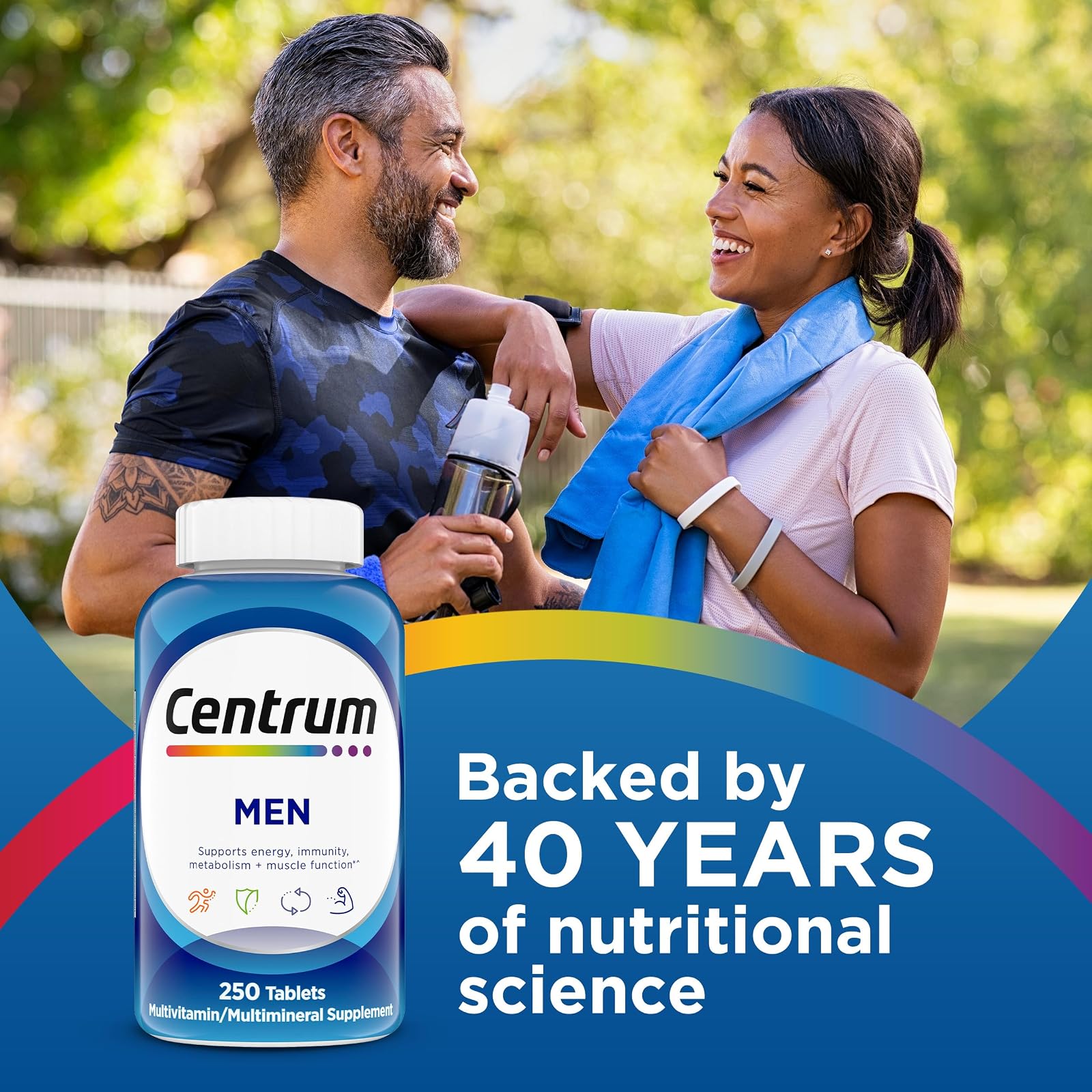 Centrum multivitamins for immune support