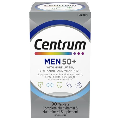 Centrum multivitamins for men 50+