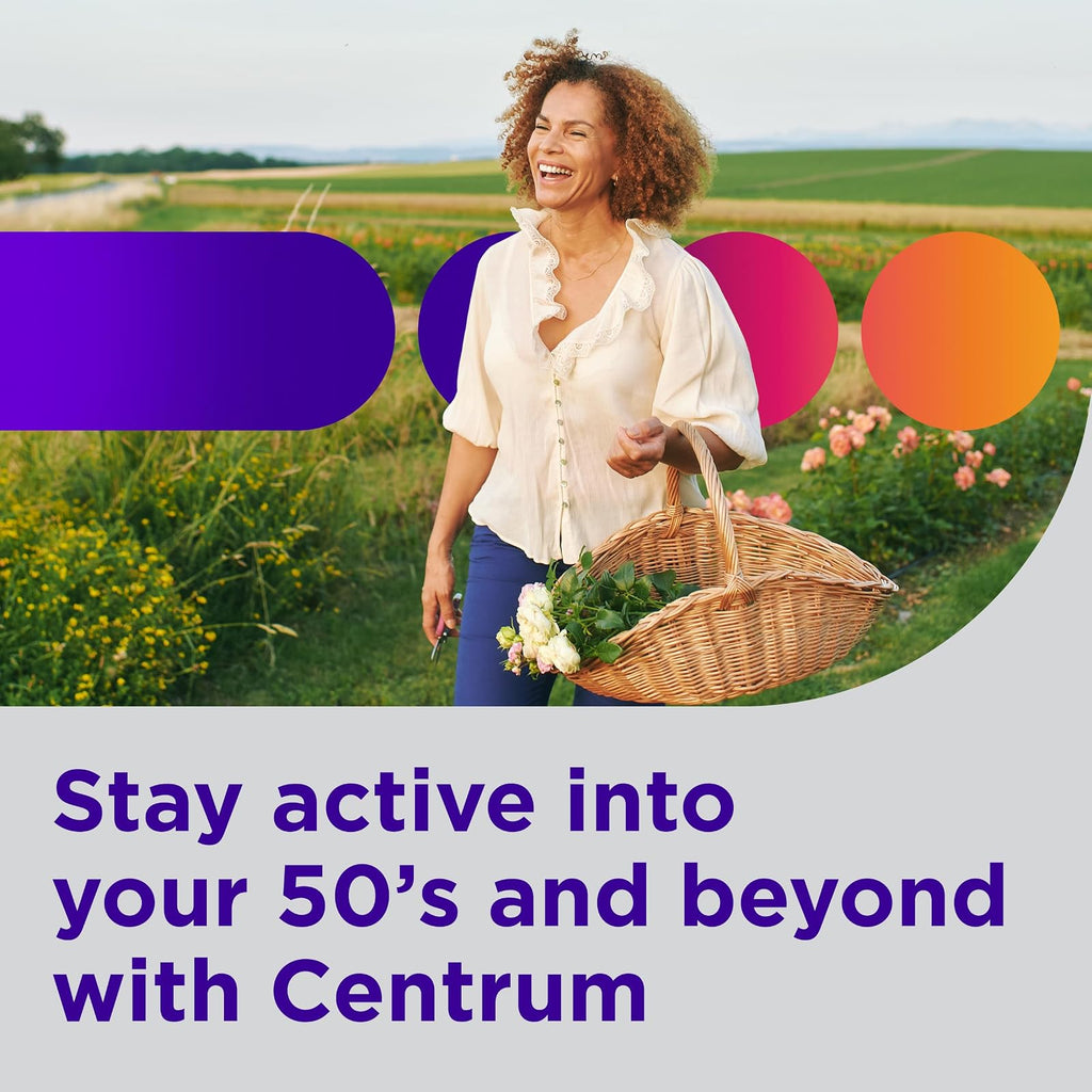 Centrum multivitamins for overall wellness
