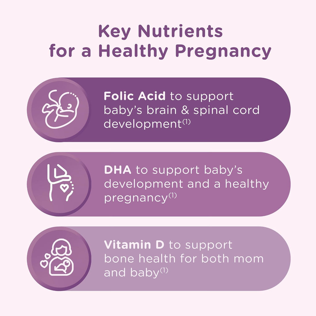 Centrum prenatal dha support for fetal health