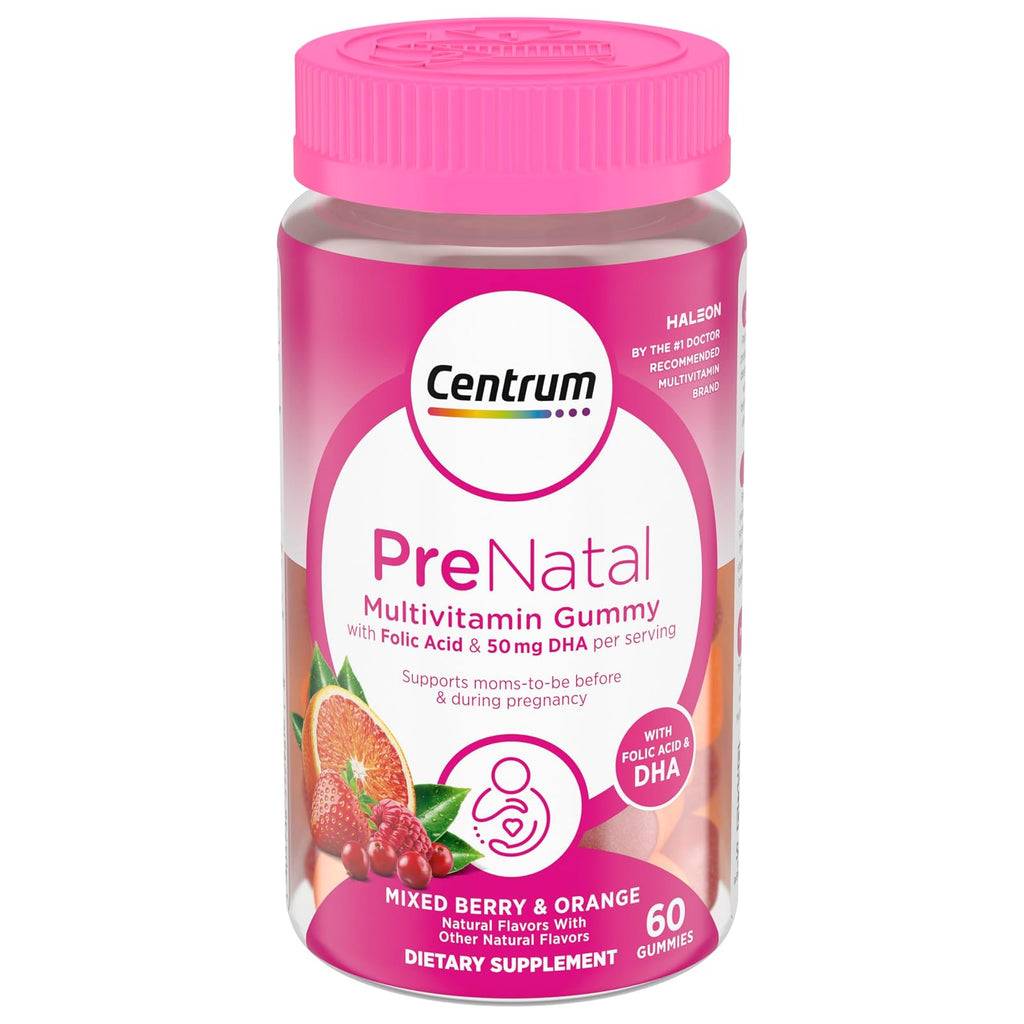 Centrum prenatal vitamins for expectant mothers