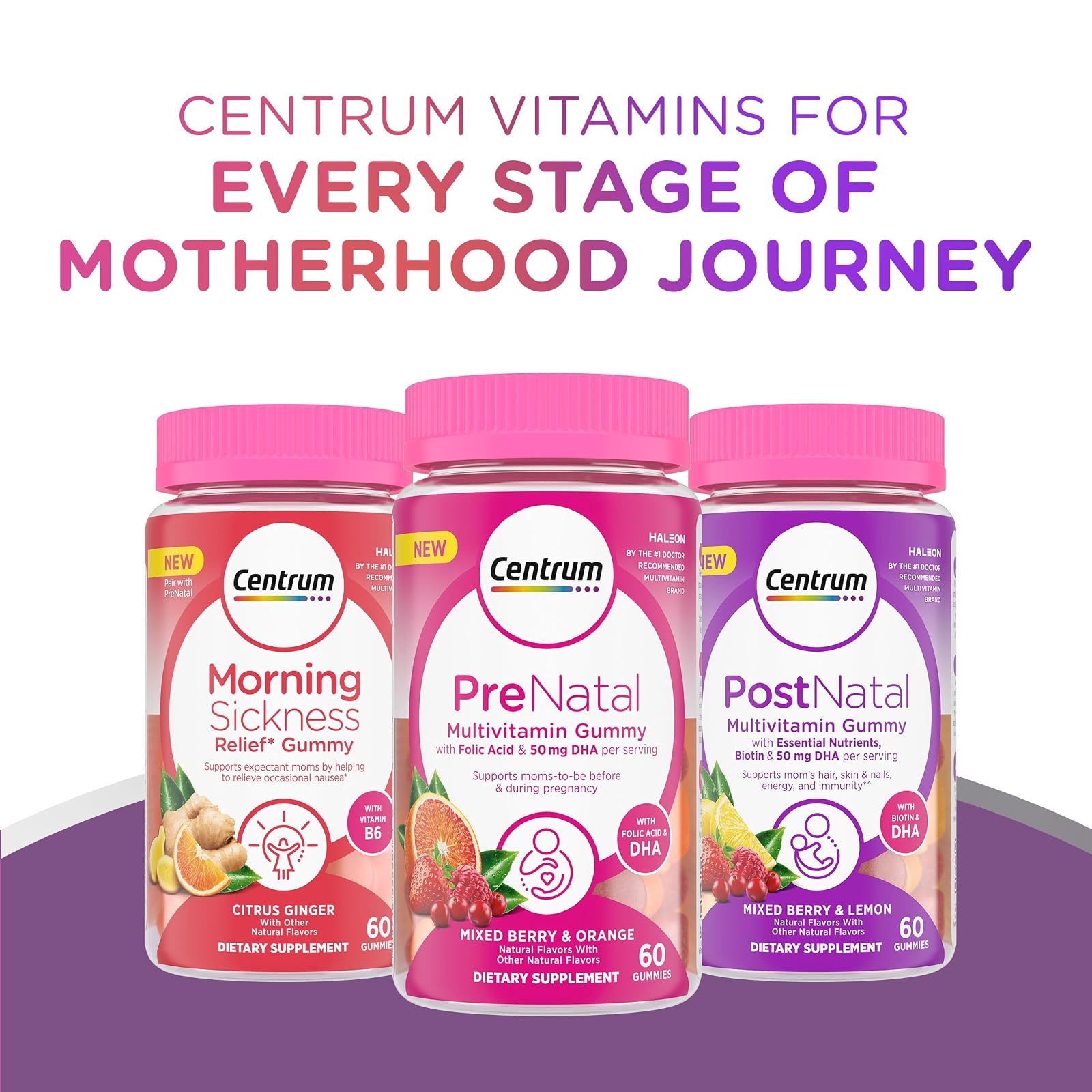 Centrum prenatal vitamins with essential nutrients