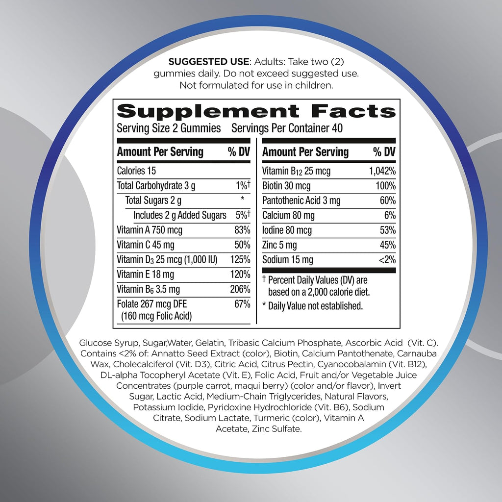 Centrum Silver gummies for immune support