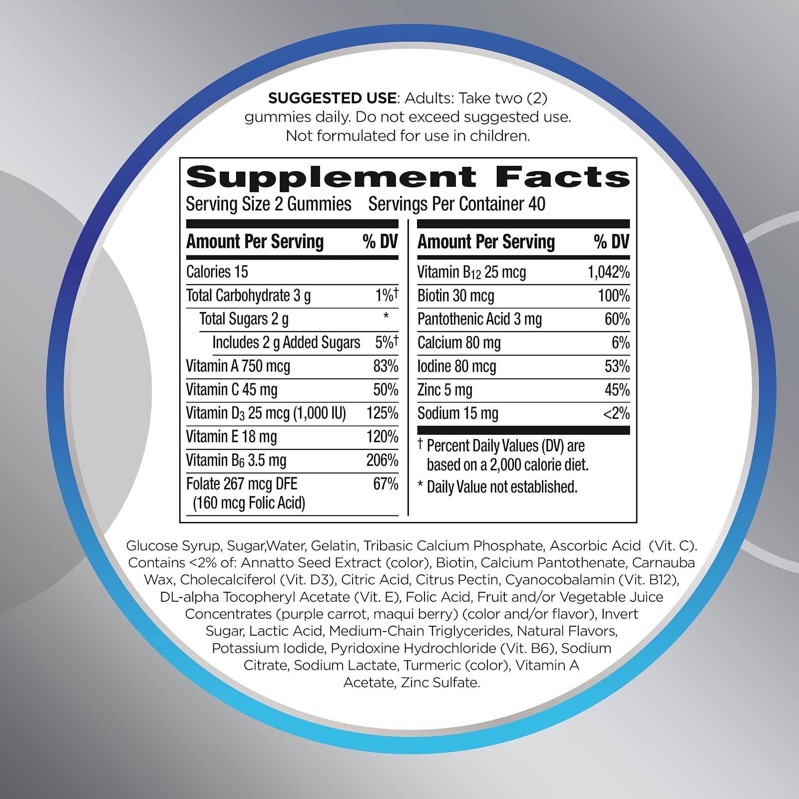 Centrum Silver gummies for immune support