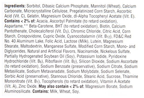 Centrum Silver multivitamins for daily health