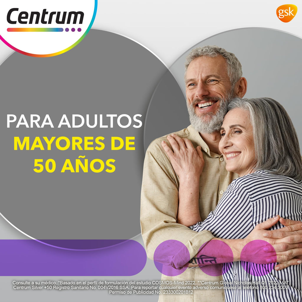 Centrum Silver tablets for energy boost