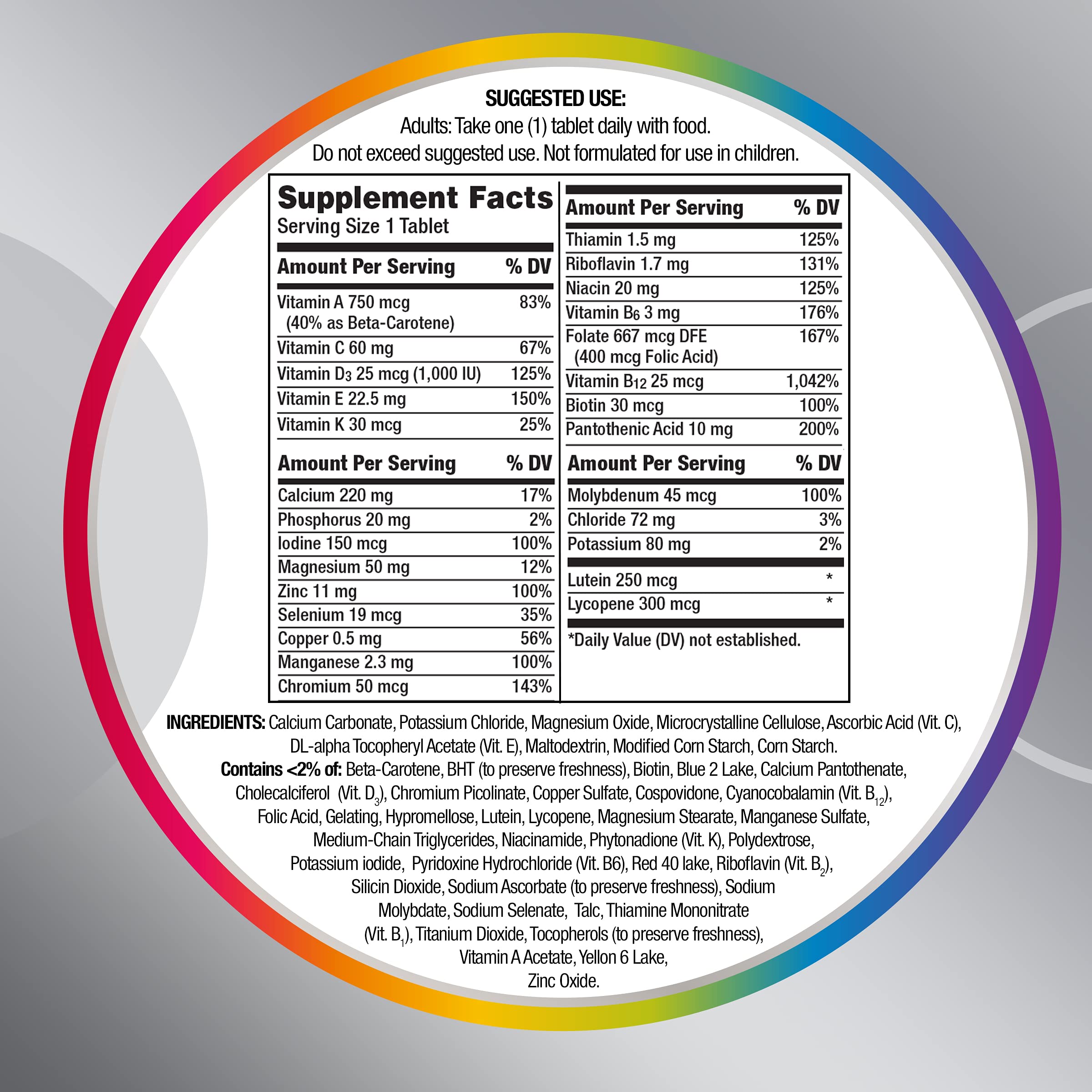 Centrum Silver vitamins for better health