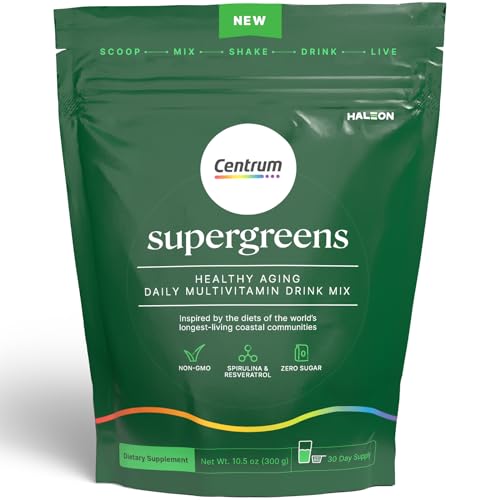 Centrum Supergreens blended vitamin benefits