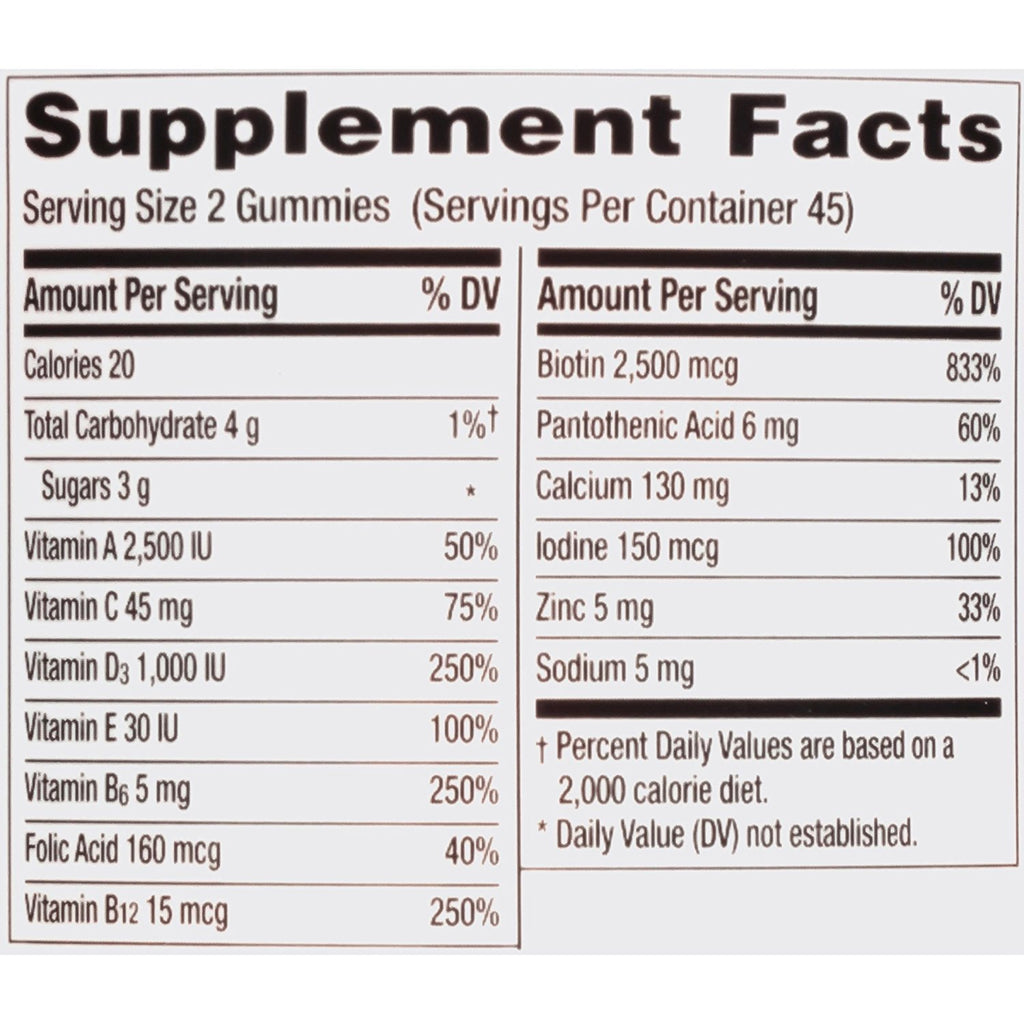Centrum vitamins for overall wellness
