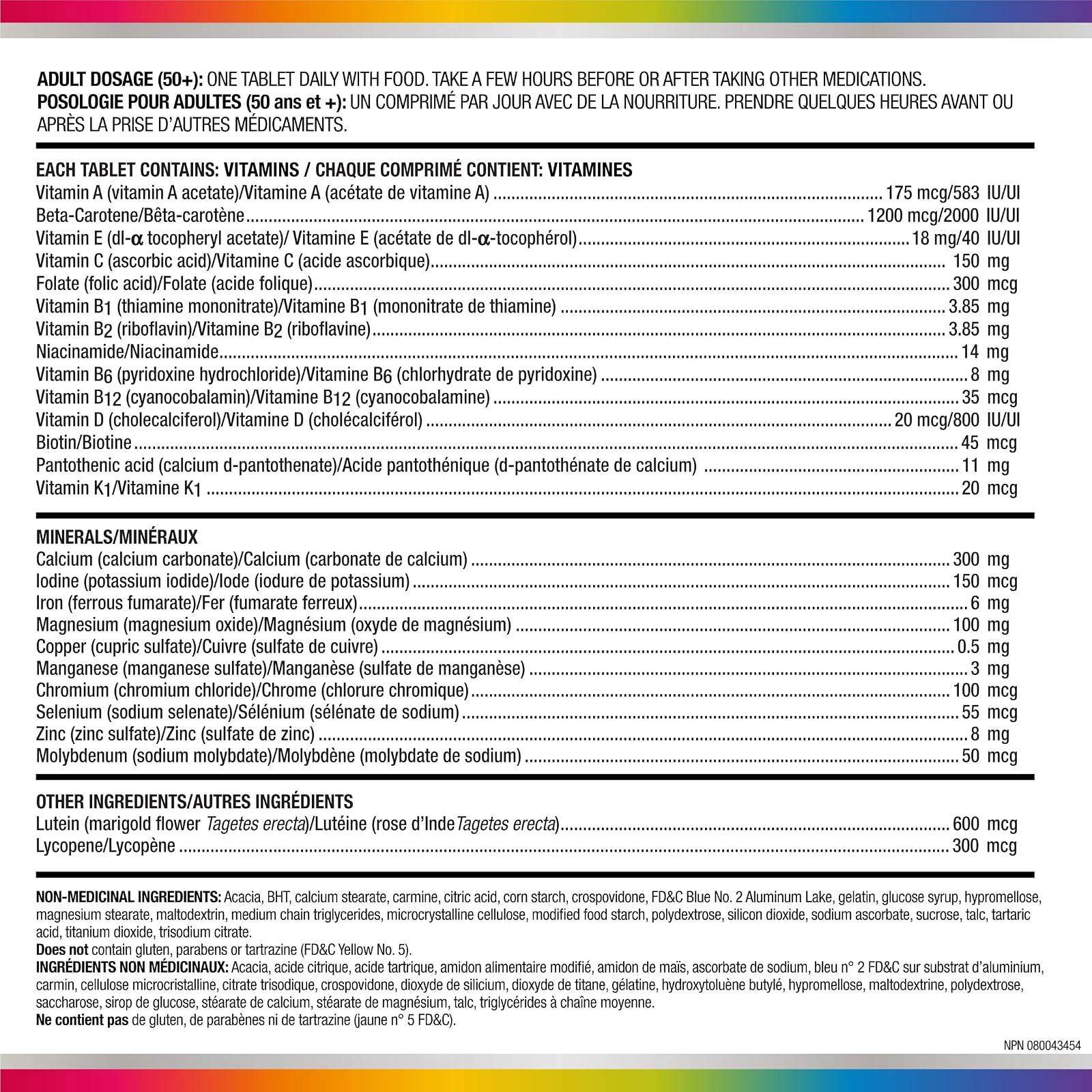 Centrum Women 50+ daily vitamin support