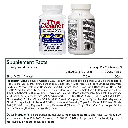 Century Systems vegetarian detox solution