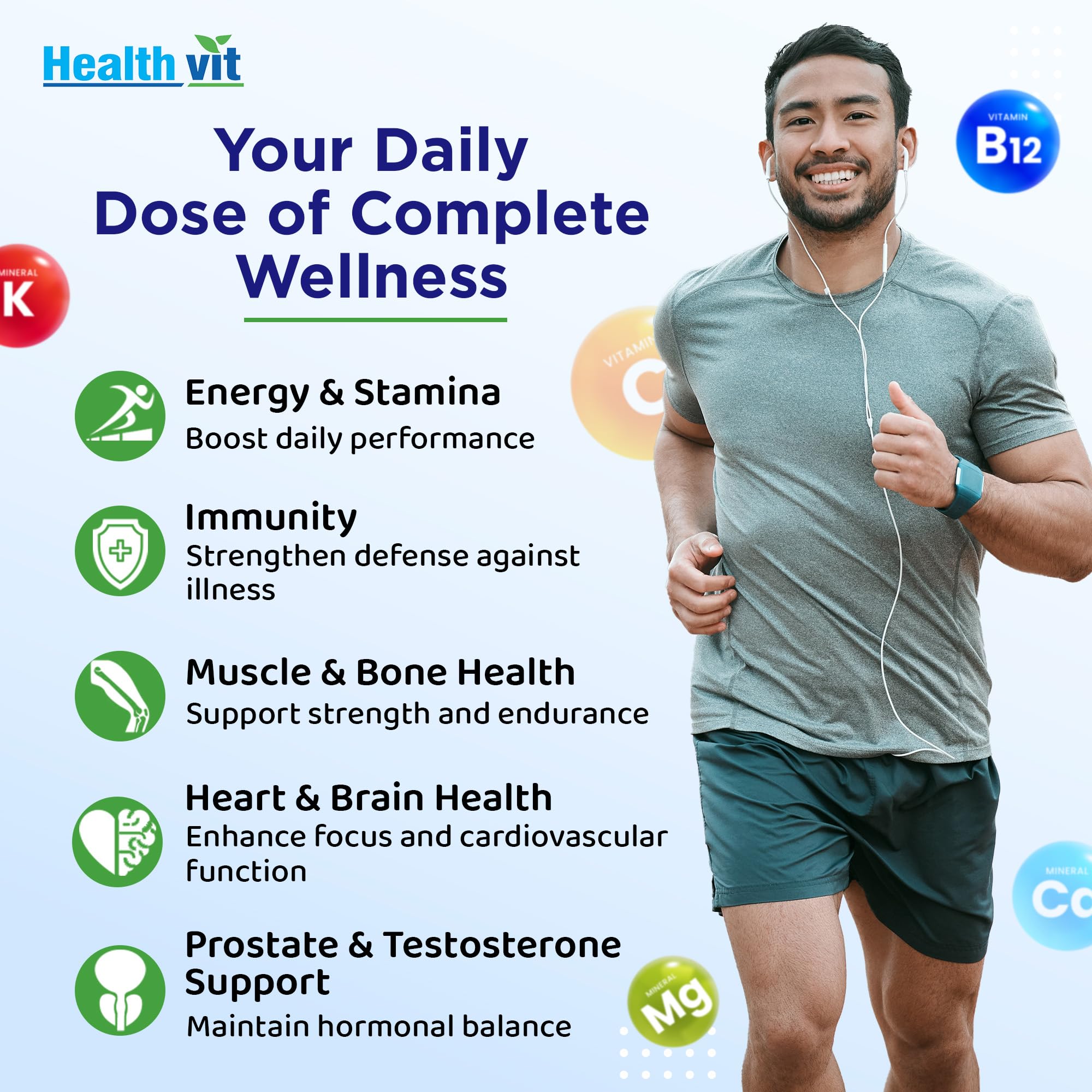 Cenvitan Men multivitamins for energy boost