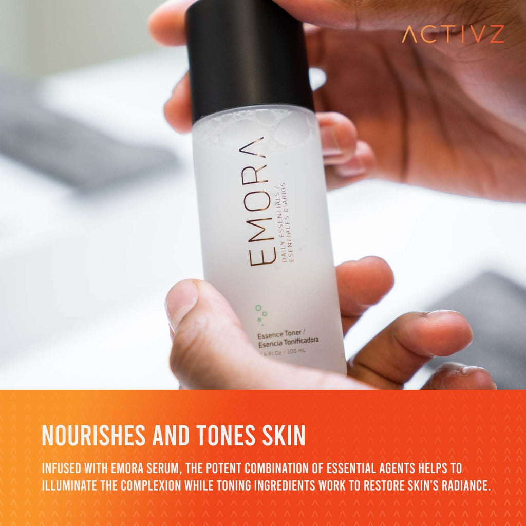 Ceramides in toner for skin barrier support