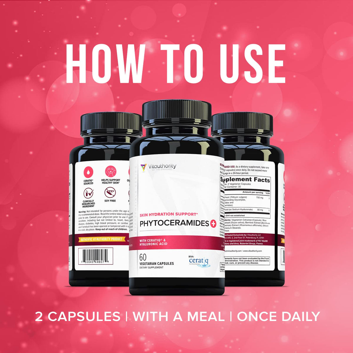 Ceratiq capsules for youthful appearance
