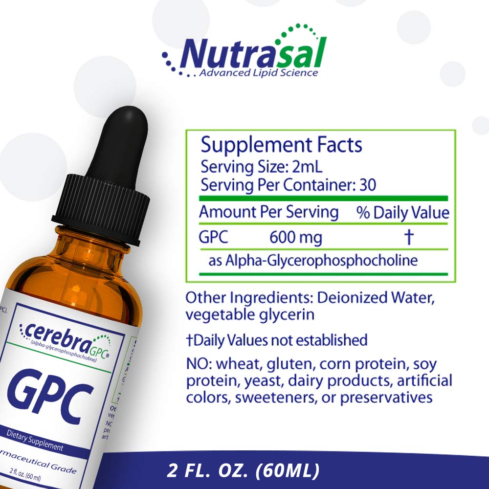 Cerebra GPC liquid multivitamin for men