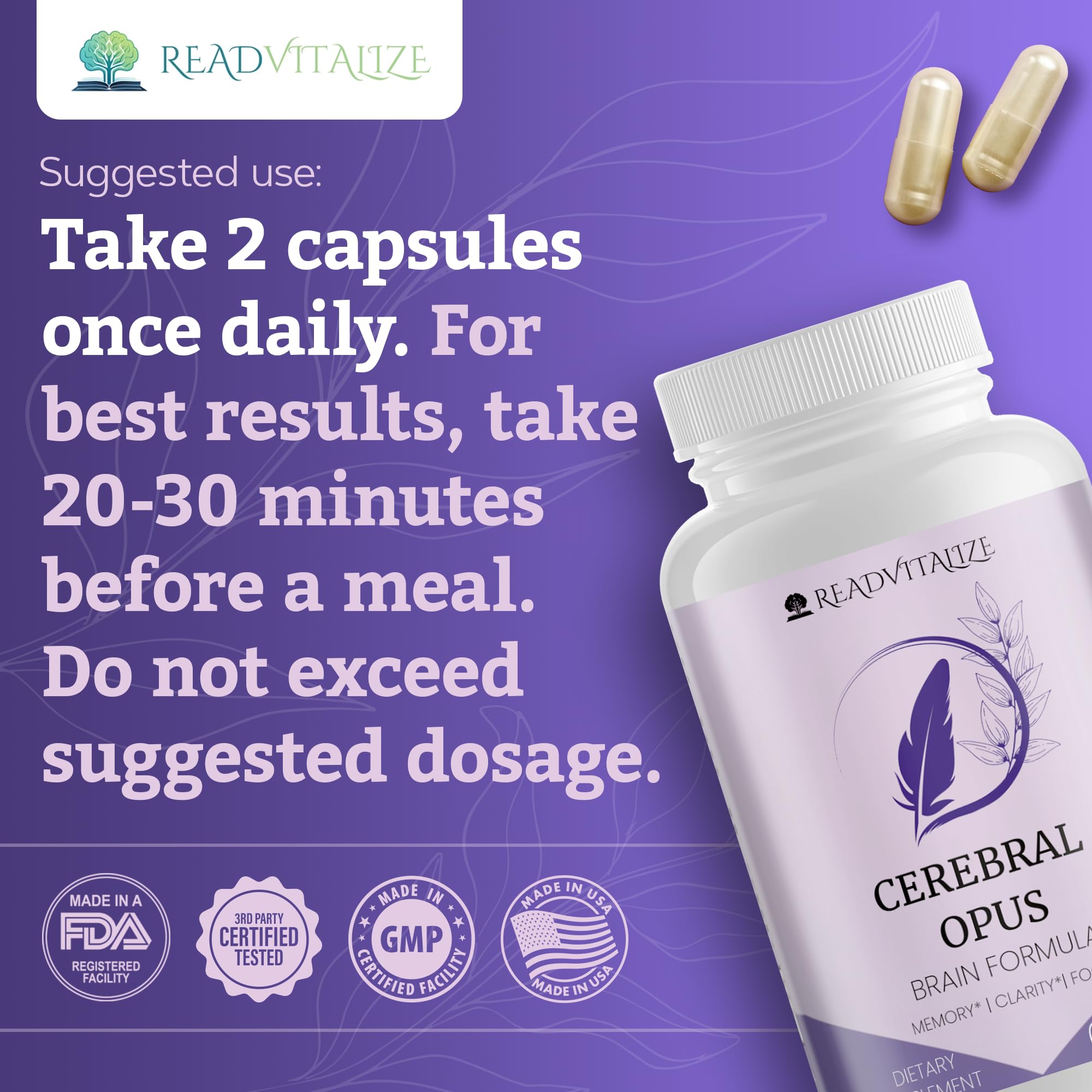 Cerebral Opus supplements for productivity