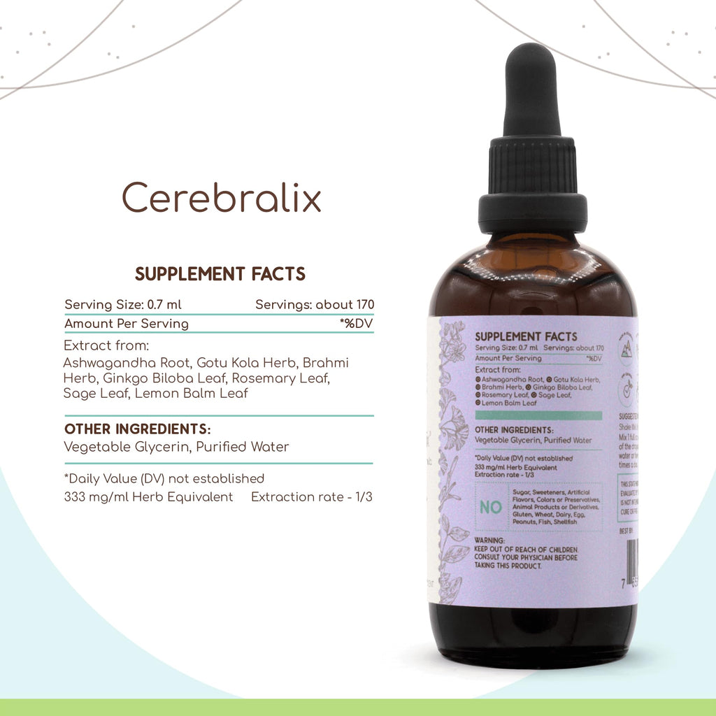 Cerebralix tincture for cognitive health