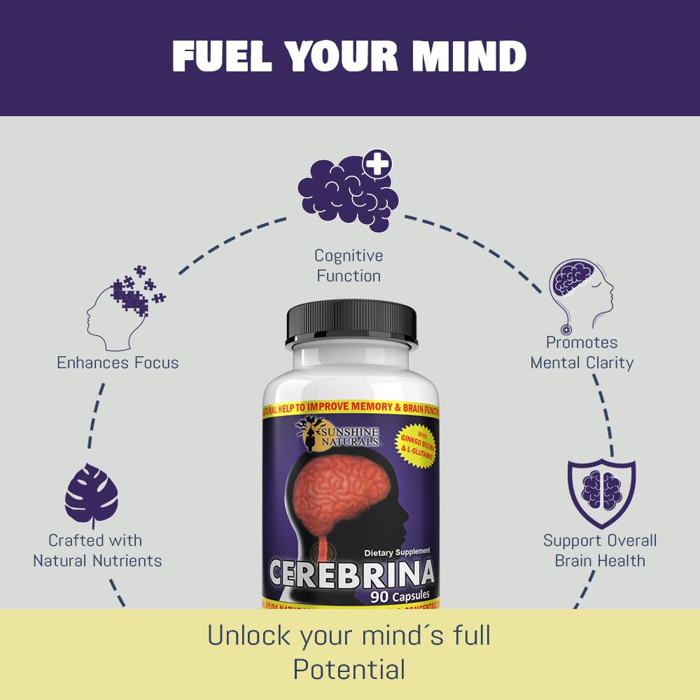 Cerebrina capsules for enhanced focus and memory