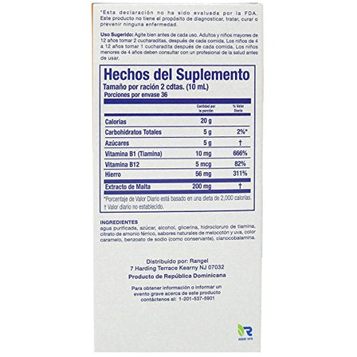 Cerebrina syrup for balanced nutrition
