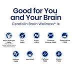 Cerefolin brain wellness tablets for focus