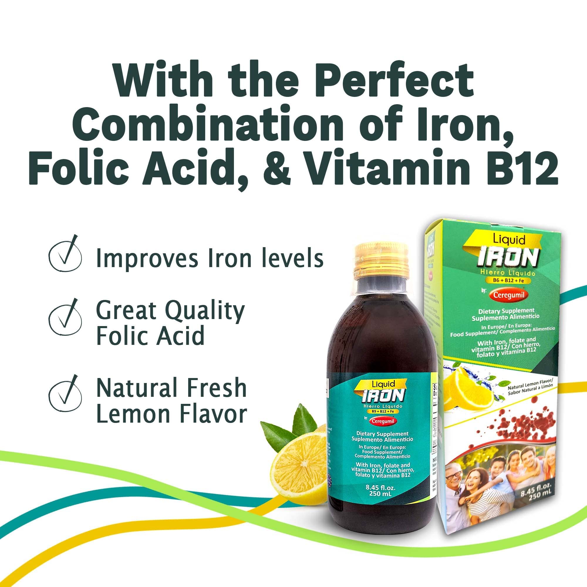 Ceregumil iron for energy support
