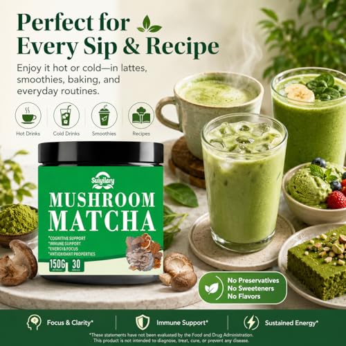 Ceremonial matcha for energy support