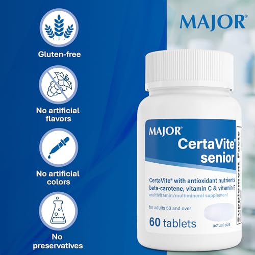 CertaVite multivitamin tablets for vitality