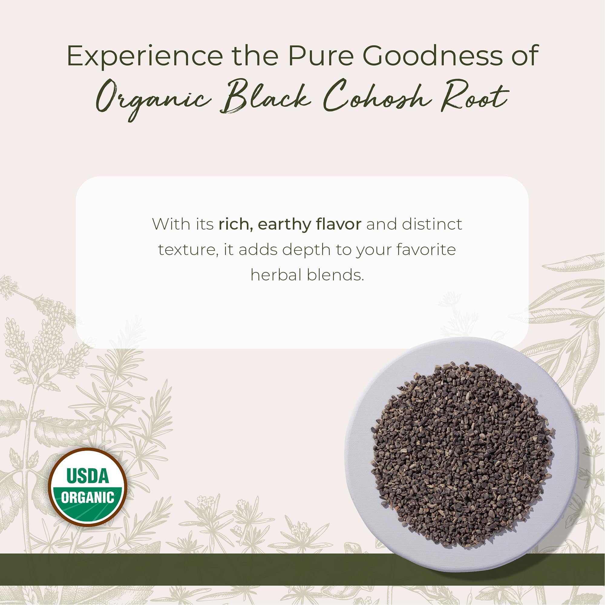 certified kosher black cohosh root