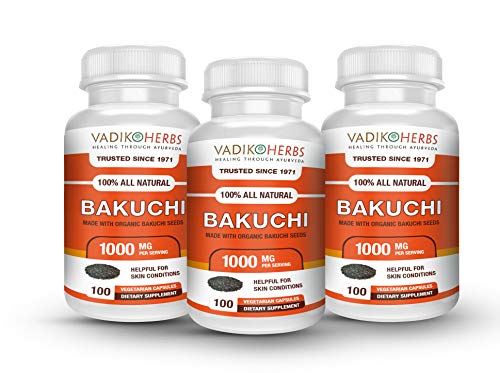 Certified organic Bakuchi powder capsules