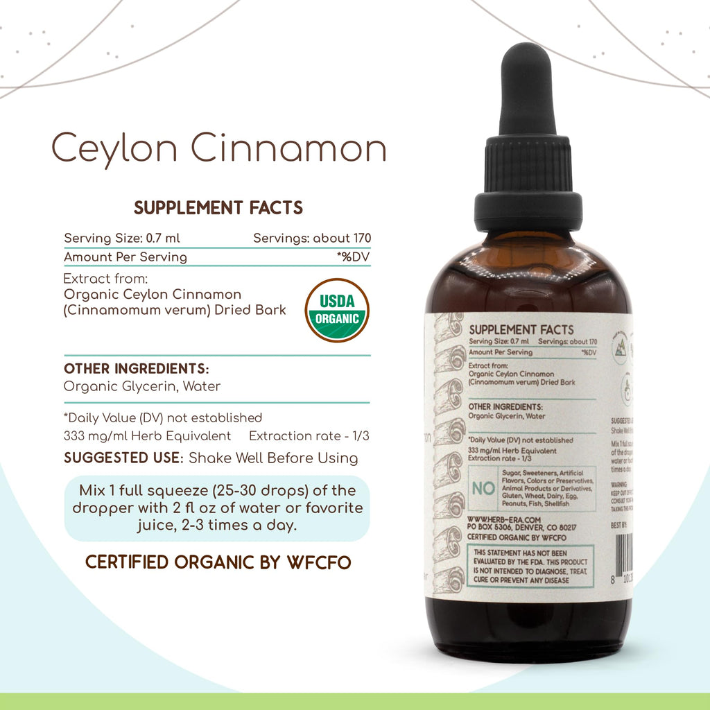 certified organic cinnamon for baking