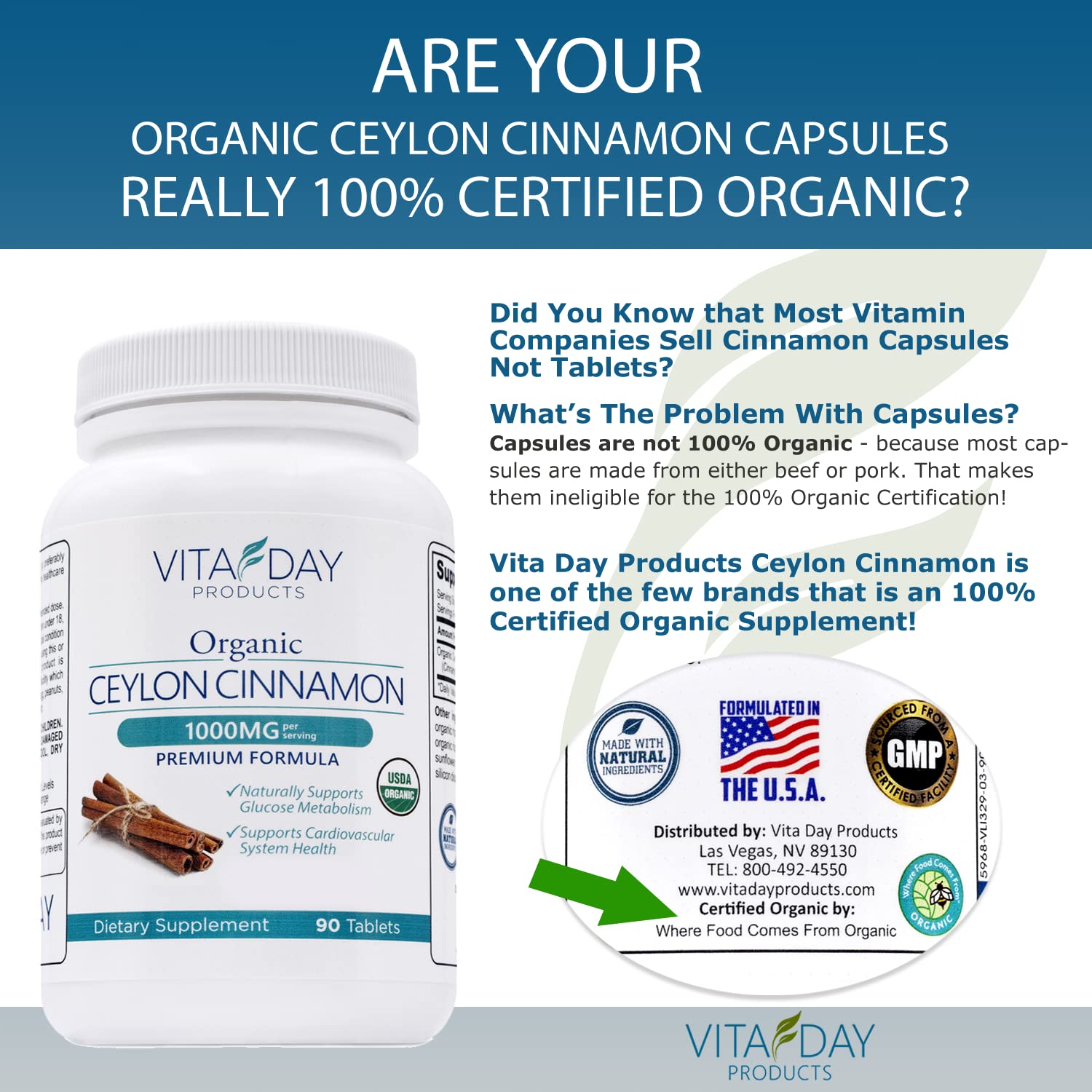 certified organic cinnamon for wellness