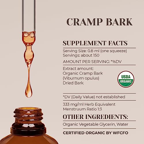 certified organic cramp bark formula