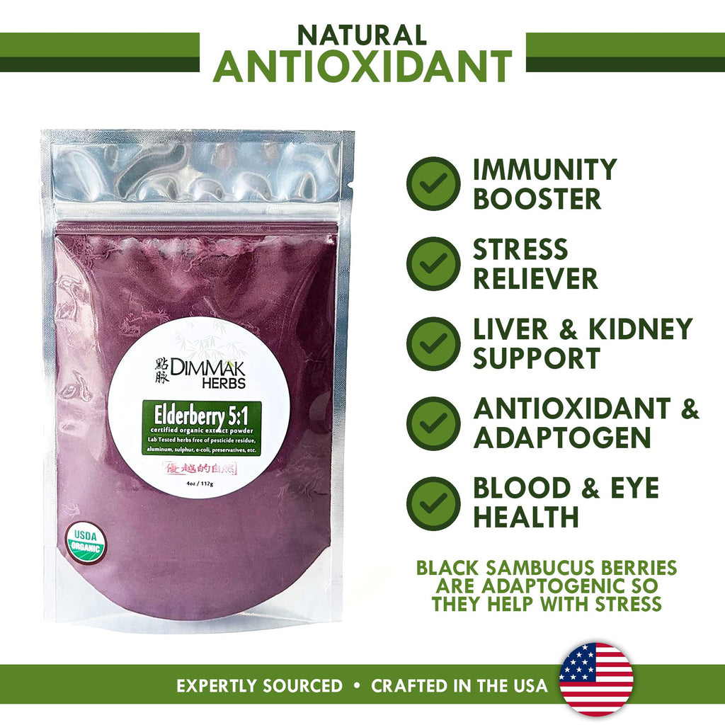 certified organic elderberry for wellness