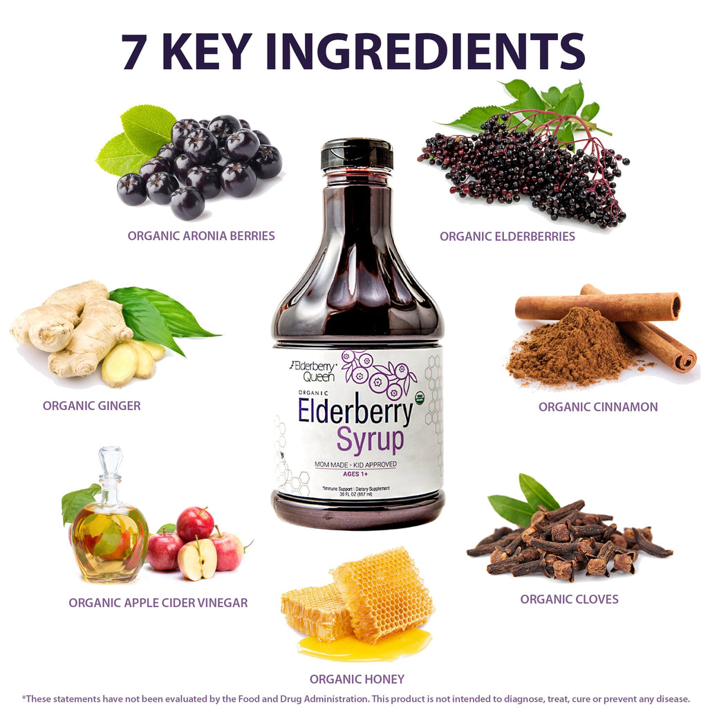 certified organic elderberry syrup benefits