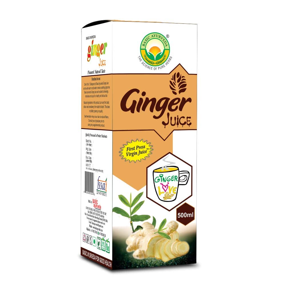 certified organic ginger health drink